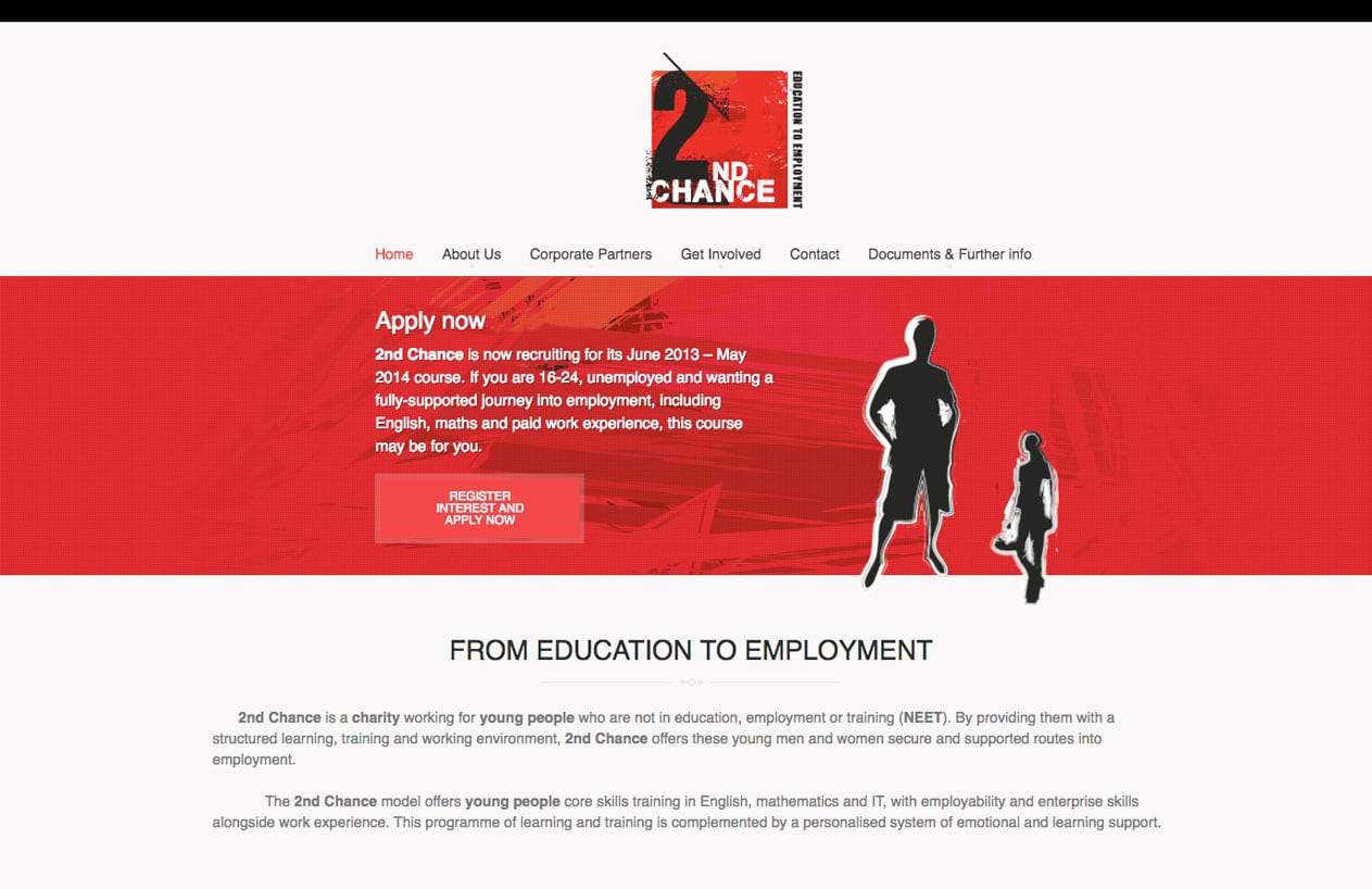 2nd Chance | Portfolio | Brighton Website Design