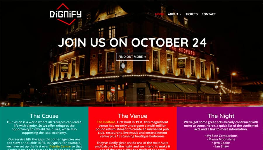 How We Created The Dignify Website | Brighton Website Design